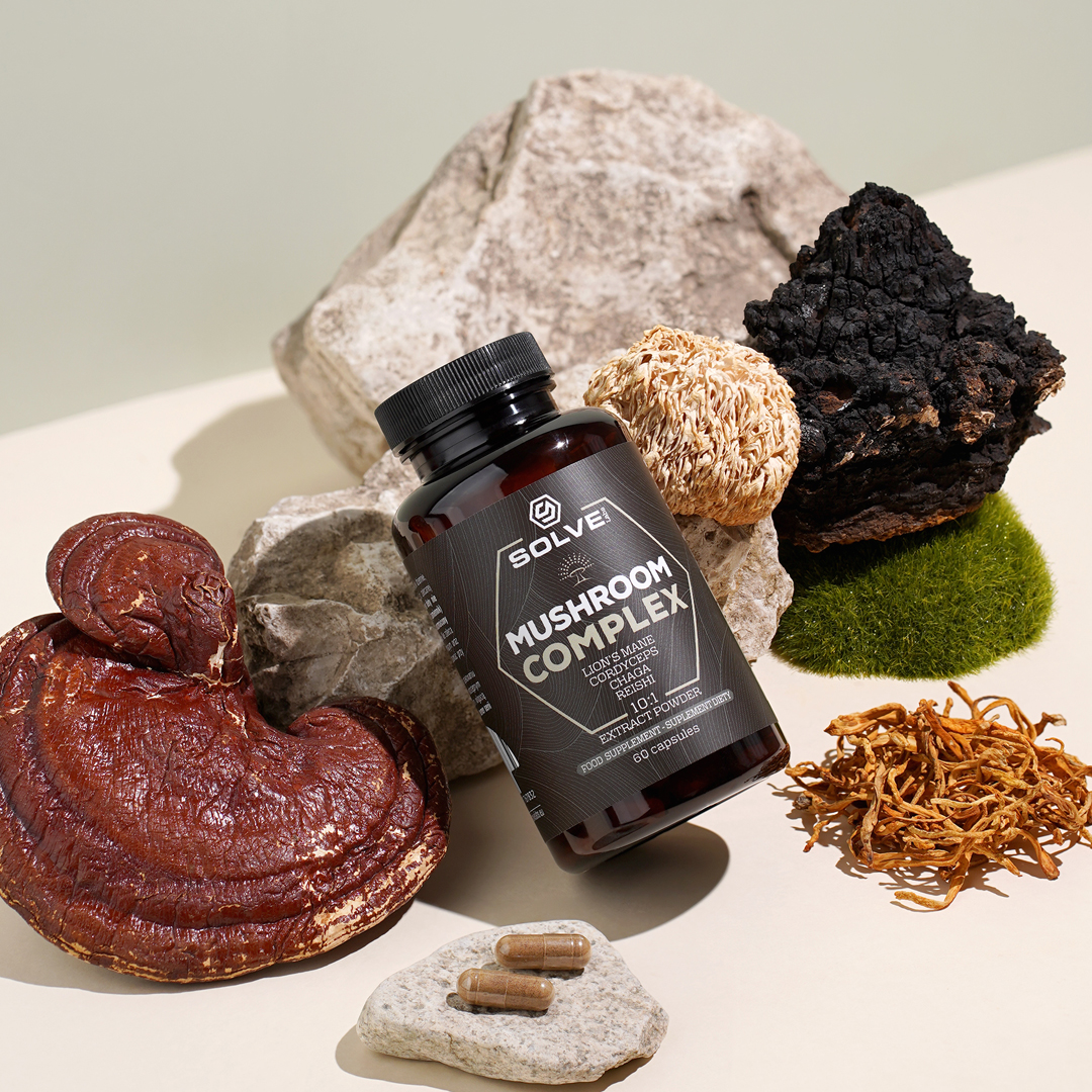 MUSHROOM COMPLEX 60 KAPSUŁEK SOLVE LABS - Herbario